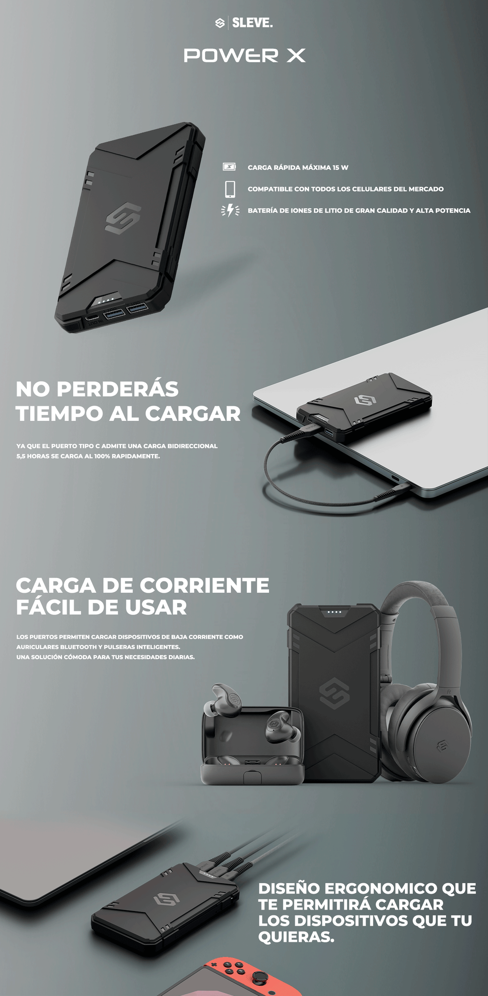 Power X 10.000 mAh