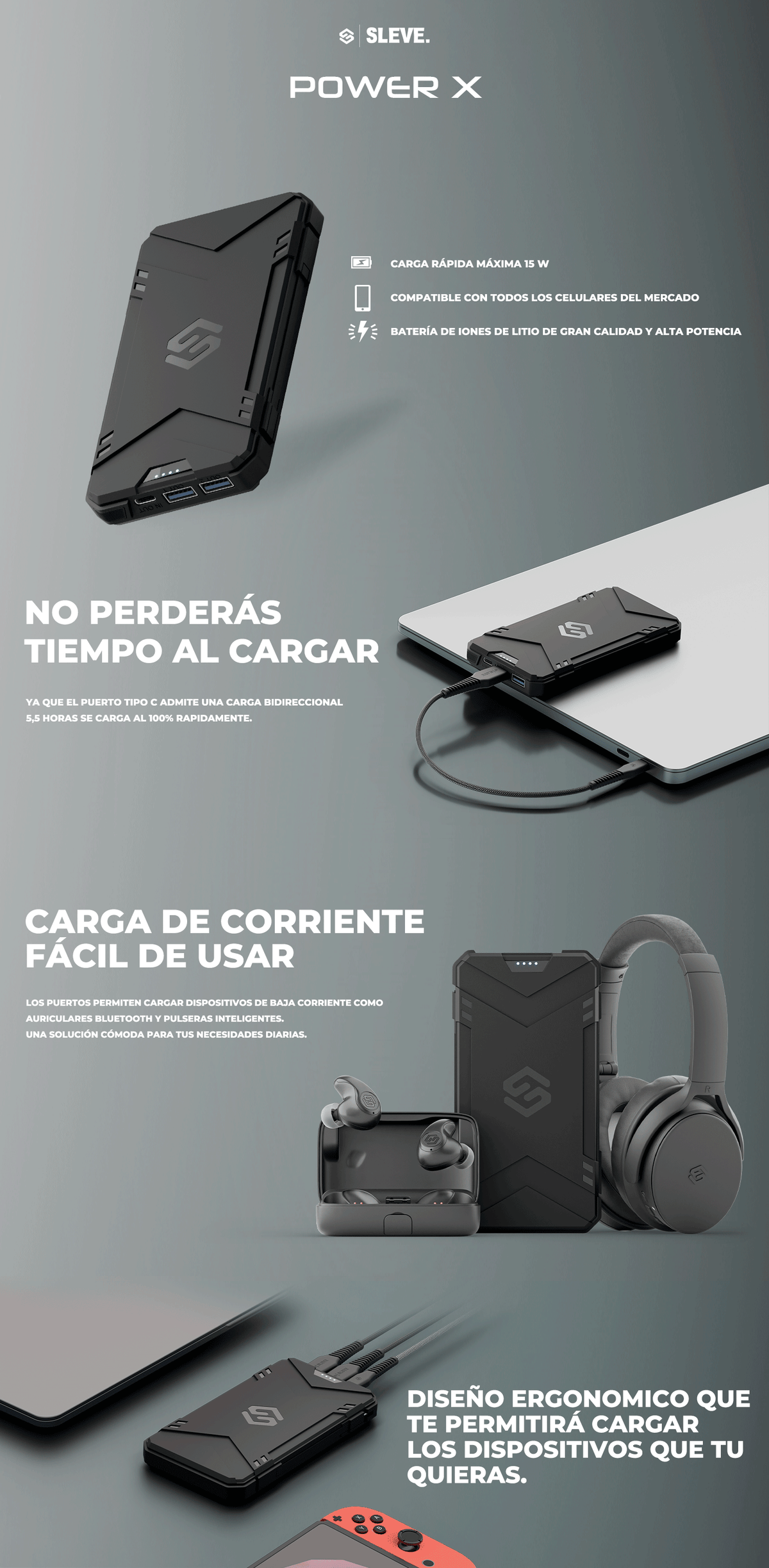 Power X 10.000 mAh